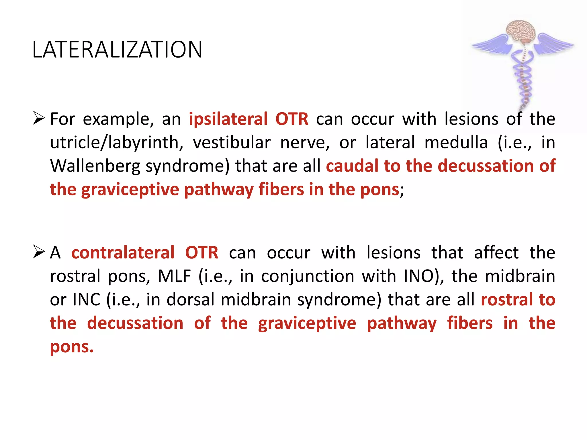 Ocular tilt reaction and skew deviation | PPTX