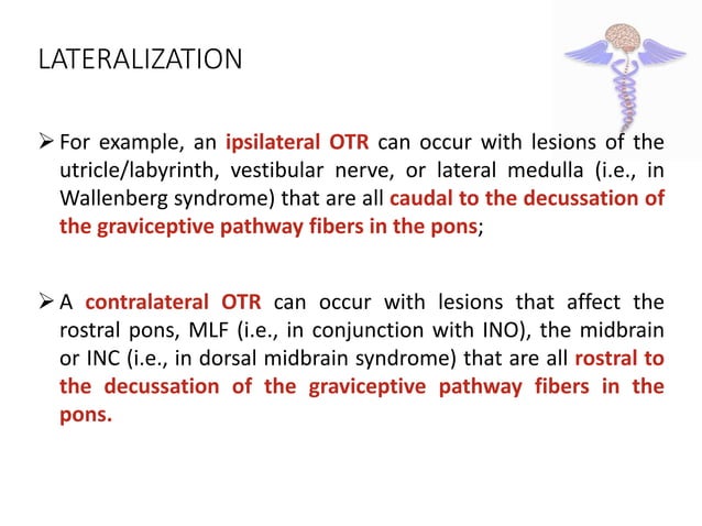 Ocular tilt reaction and skew deviation | PPTX