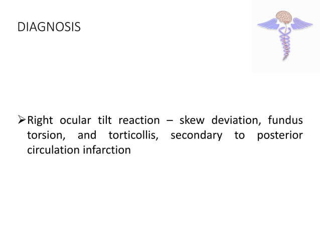 Ocular tilt reaction and skew deviation | PPTX