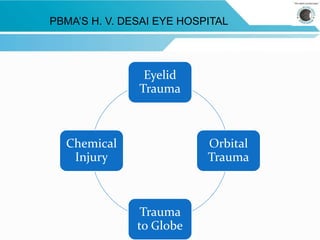Ocular trauma | PPTX