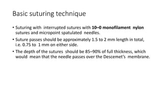 Ocular Trauma - Penetrating and Perforating wounds | PPTX