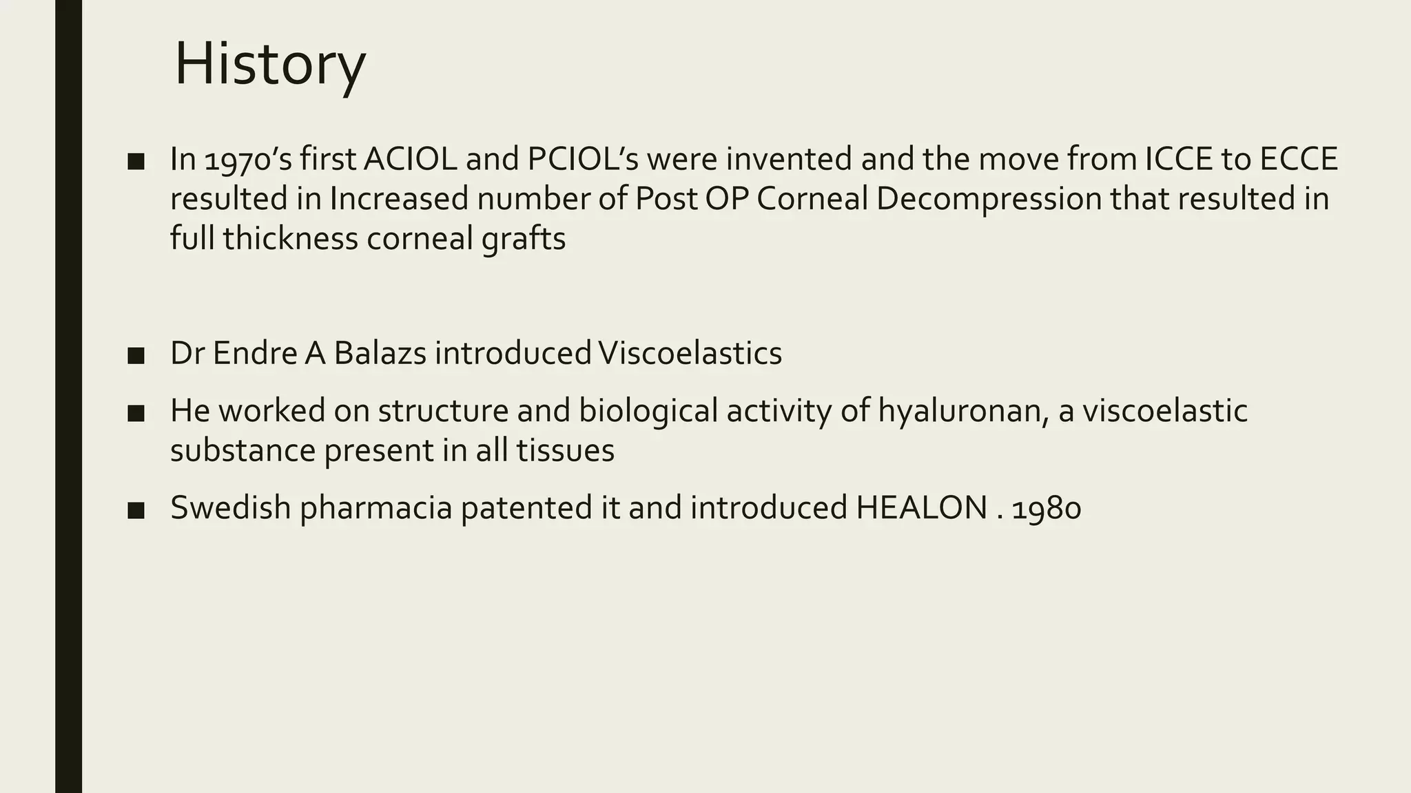 Ocular viscosurgical devices | PPTX