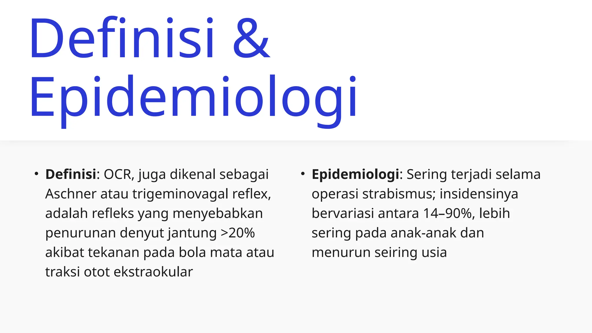 Oculocardiac Reflex menjelaskan tentang .pptx