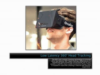 Oculus rift the next generation of vr | PPTX | 3-D Graphics | Computer ...