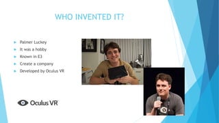Oculus rift | PPTX