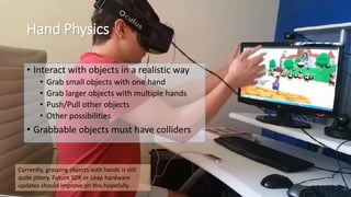 Oculus Rift DK2 + Leap Motion Tutorial | PPTX
