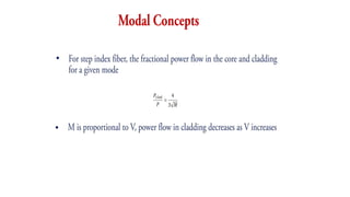Optical Communication Unit 1 - Mode Theory | PPTX