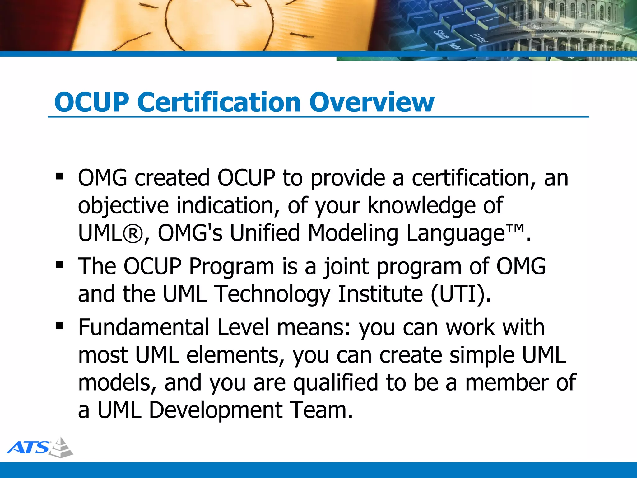 OCUP Study Group Kick Off | PPT