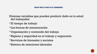 OcupacionesDiego Galli.pptx Salud ocupacional y ergonomía | PPTX