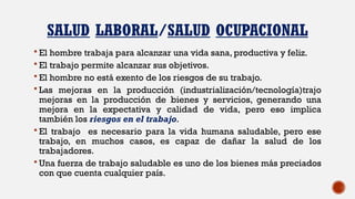 OcupacionesDiego Galli.pptx Salud ocupacional y ergonomía | PPTX
