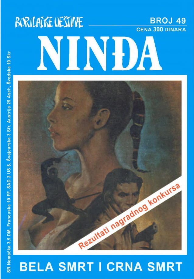 Nindja 049 derek finegan - bela smrt i crna smrt | PDF