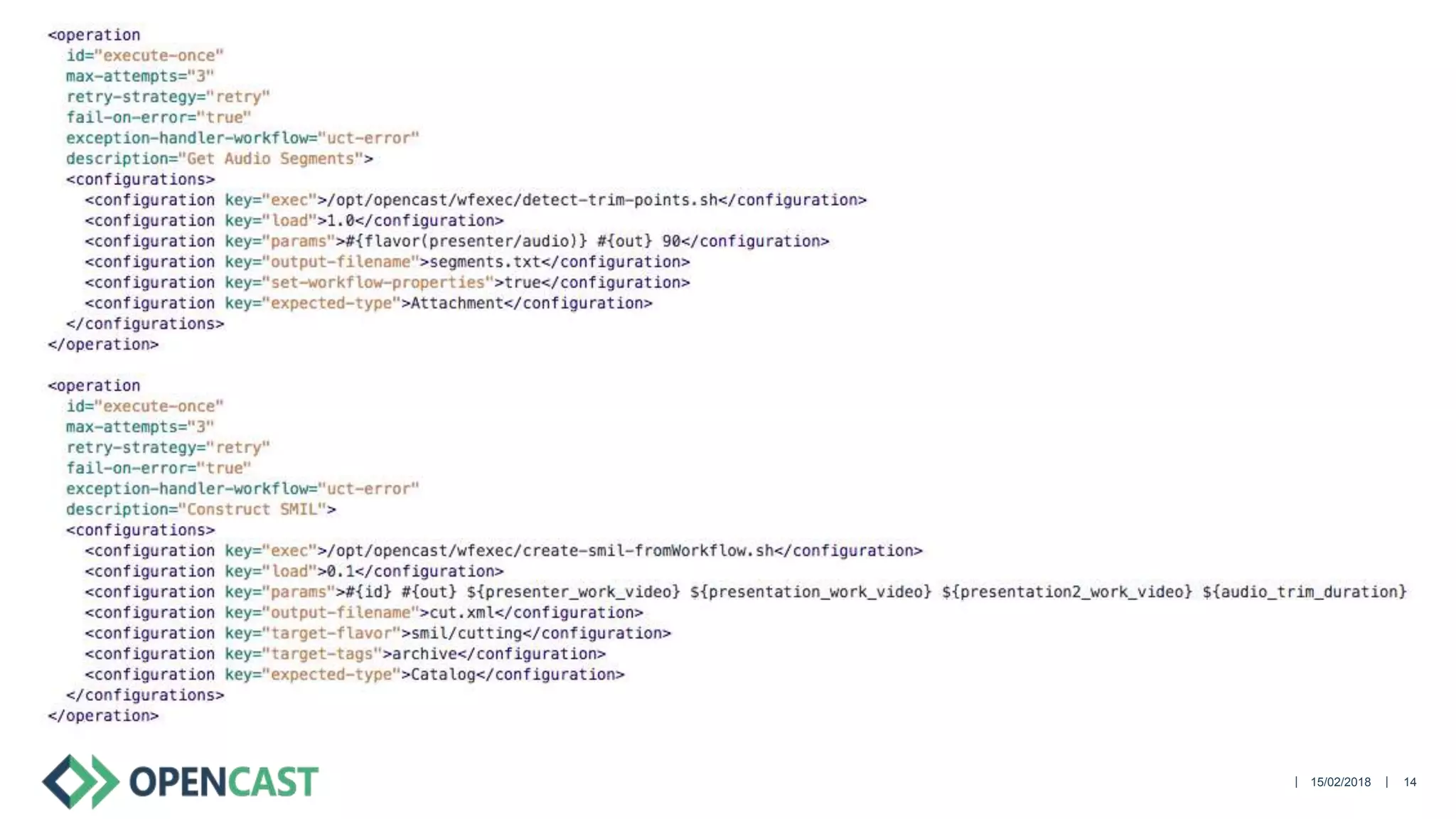 Smart workflows for Opencast | PPT