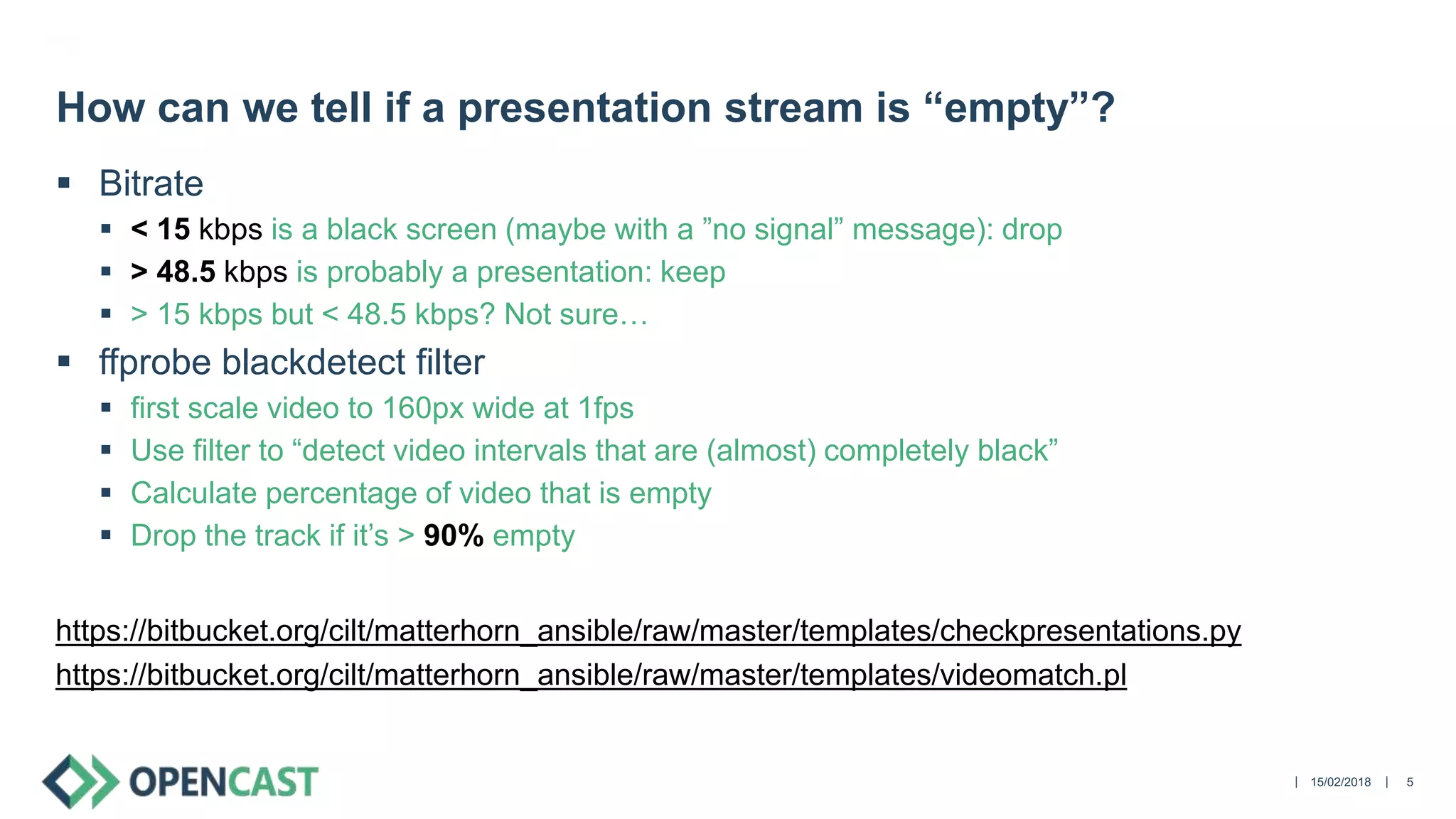 Smart workflows for Opencast | PPT