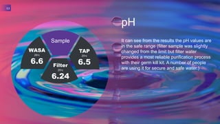 DWASA WATER QUALITY SCENARIO (A case study of Mohammadpur) | PPT