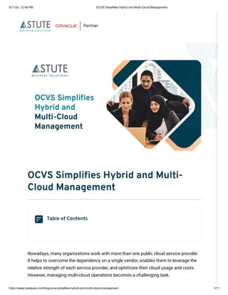 OCVS Simplifies Hybrid and Multi-Cloud Management.pdf