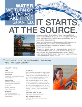 Dive Into a Career In Water | PDF