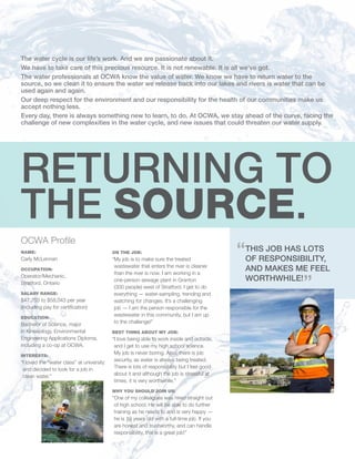 Dive Into a Career In Water | PDF