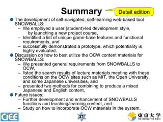 Self Navigation Web-based Literacy Learning System | PPT