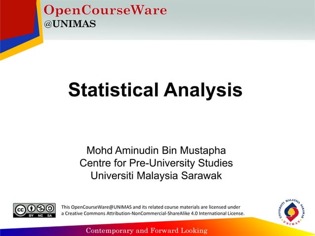 Ocw Statistical Analysis | PDF