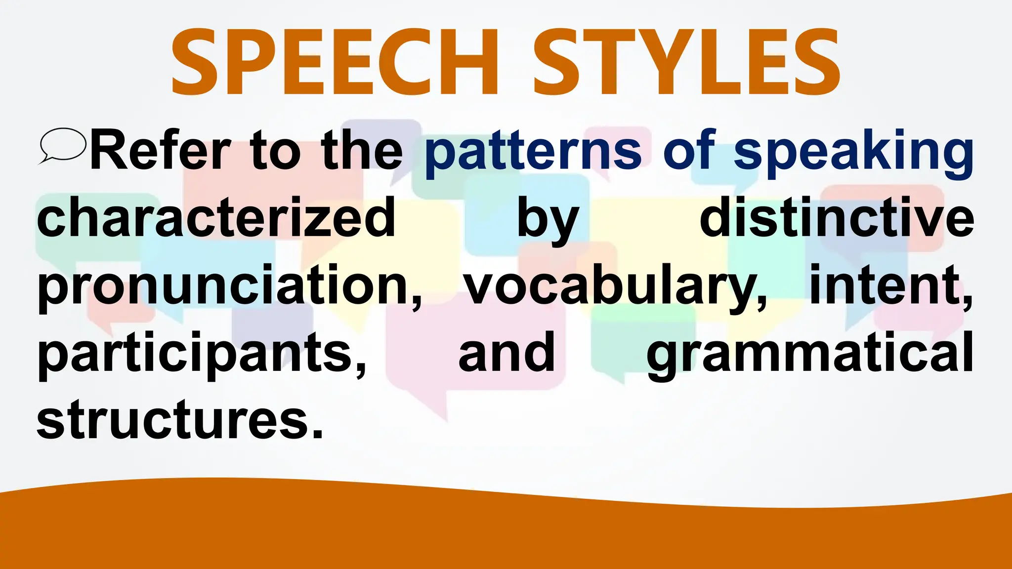 Types of Speech Styles Presentation.pptx