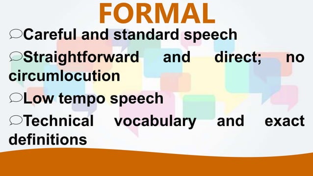 Communicative Competence in Various Speech Situations | PPTX | Talk ...