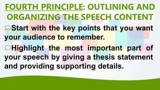Types of Speeches | PPTX