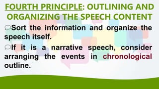 Types of Speeches | PPTX