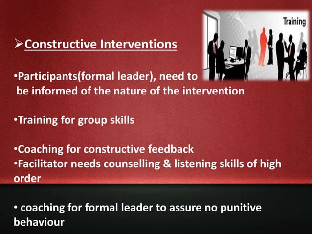 team interventions of od | PPTX | Management Consulting Industry | Industries