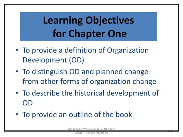Od. chapter 1 (1) | PPTX | Business | Business and Finance