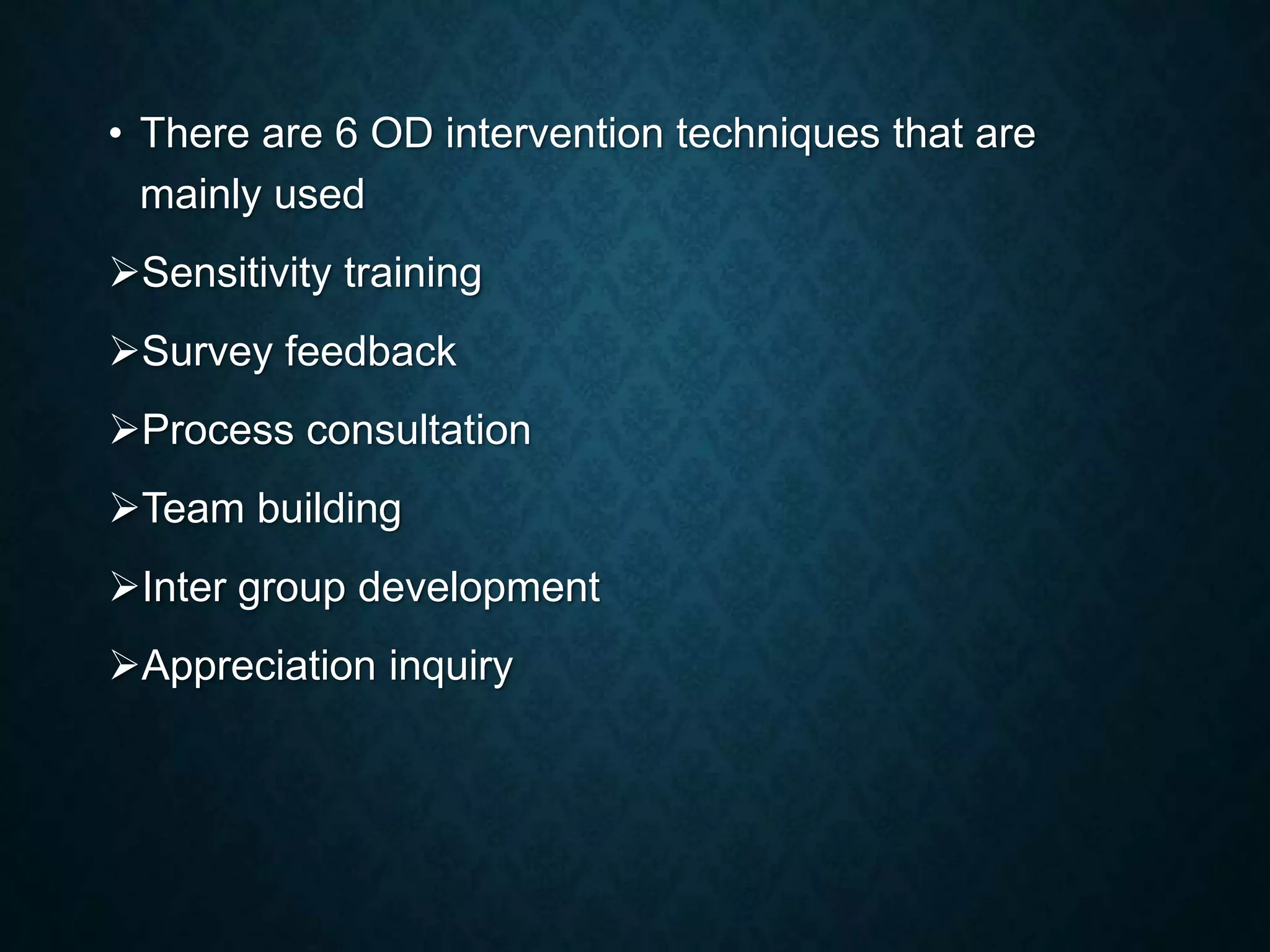 Organizational development | PPTX