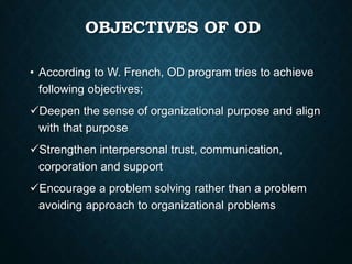 Organizational development | PPTX