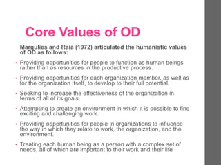 Organizational Development - an introduction | PPT