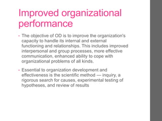 Organizational Development - an introduction | PPT