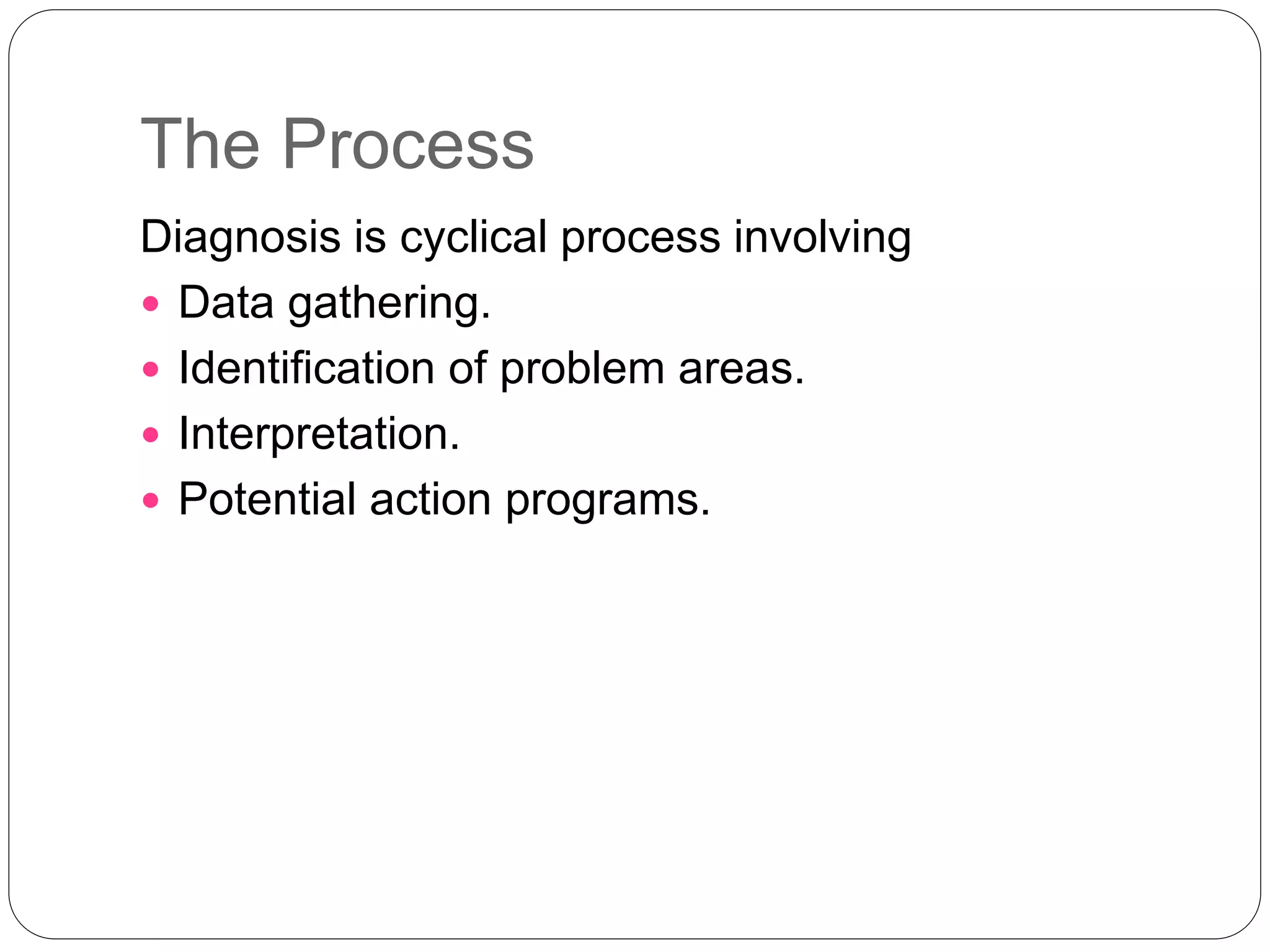 Diagnostic Process | PPTX