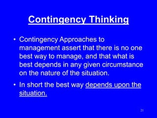 Historical Views of Management and Evolution of Management Thought | PPT