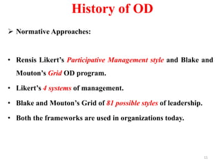 Oragnization development OD (INTRODUCTION) | PPT