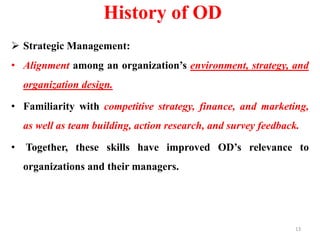 Oragnization development OD (INTRODUCTION) | PPT