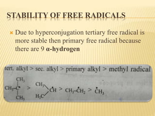 Hyperconjugation or Baker Nathan Effect | PPTX