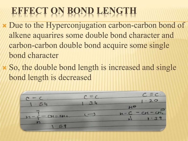 Hyperconjugation or Baker Nathan Effect | PPTX | Chemistry | Science