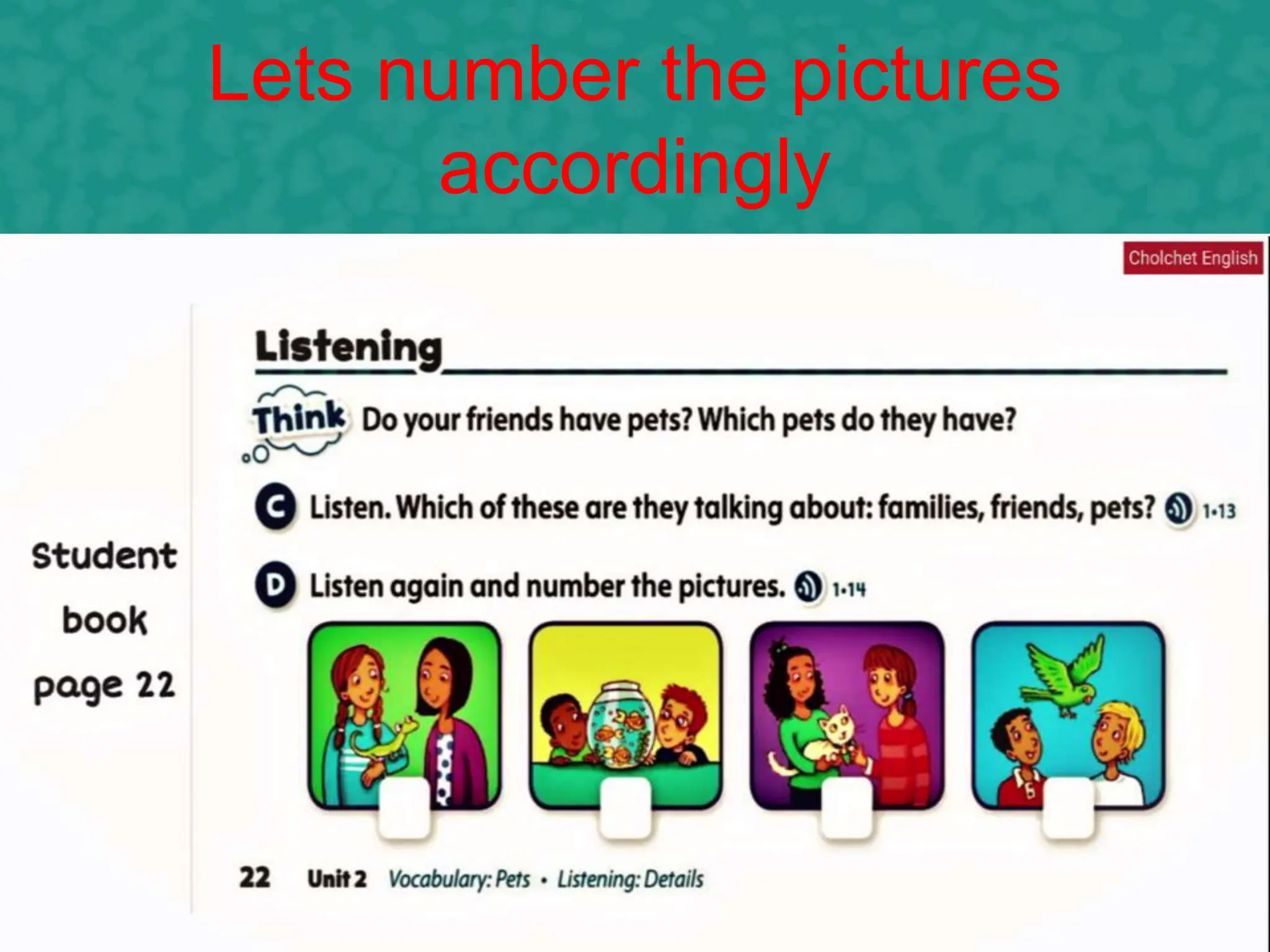 Oxford Discover 1 (Unit 1) My family and 1 | PPT