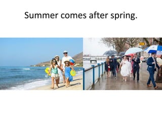 THE FOUR SEASONS GRADE 1 | PPTX