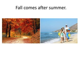 THE FOUR SEASONS GRADE 1 | PPTX