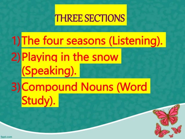 Oxford Discover 1 Unit 8 (The seasons of Arnold's apple tree) | PPT