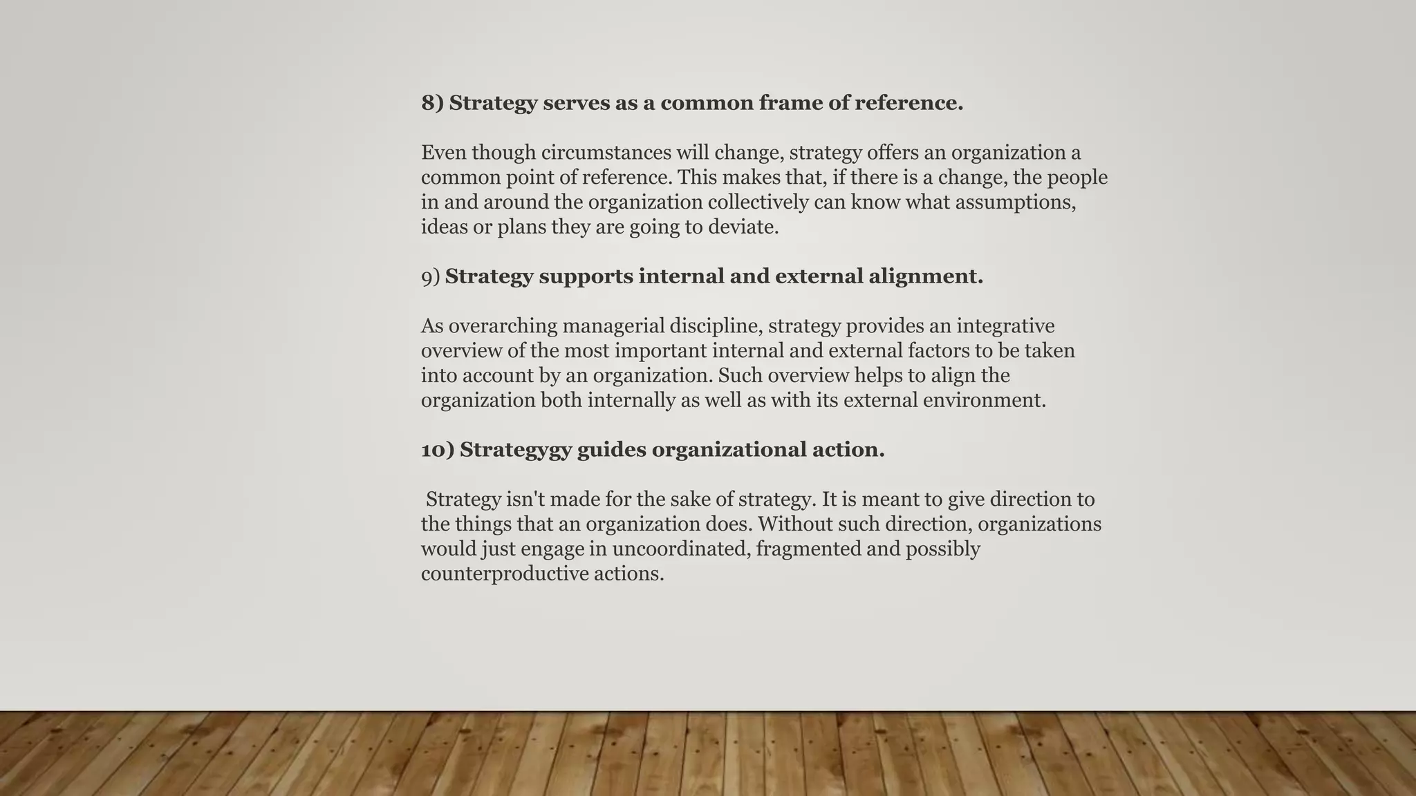 ROLE OF STRATEGIC DIRECTION IN ORGANIZATIONAL DESIGN | PPTX