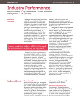 Od4559 online survey software industry report | PDF