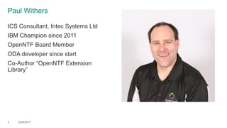 OpenNTF Domino API (ODA): Super-Charging Domino Development | PPT