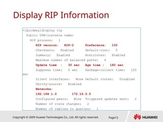 ODA052002 RIP Principle and Configuration ISSUE1.00.ppt