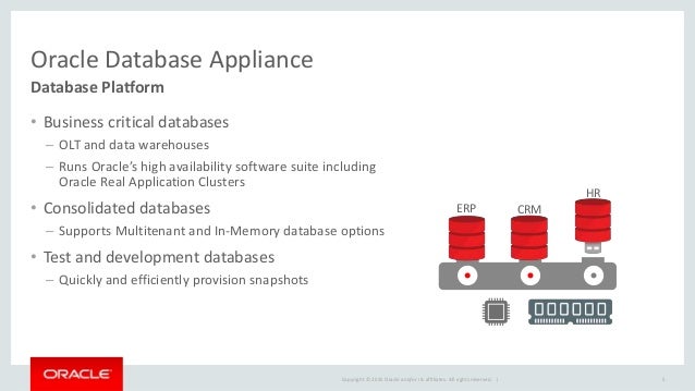 Oracle Database Appliance X5 2