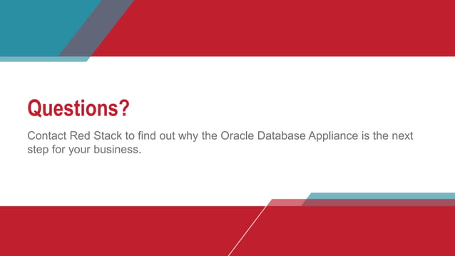 Oracle Database Appliance | PPTX