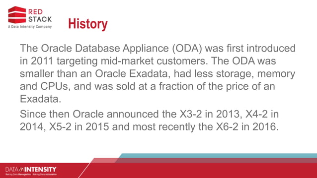 Oracle Database Appliance | PPTX
